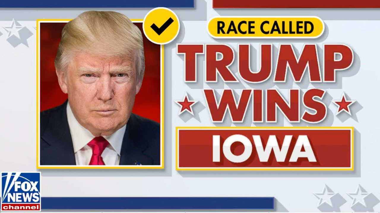 Iowa caucus results: Trump wins, DeSantis projected to take second ...