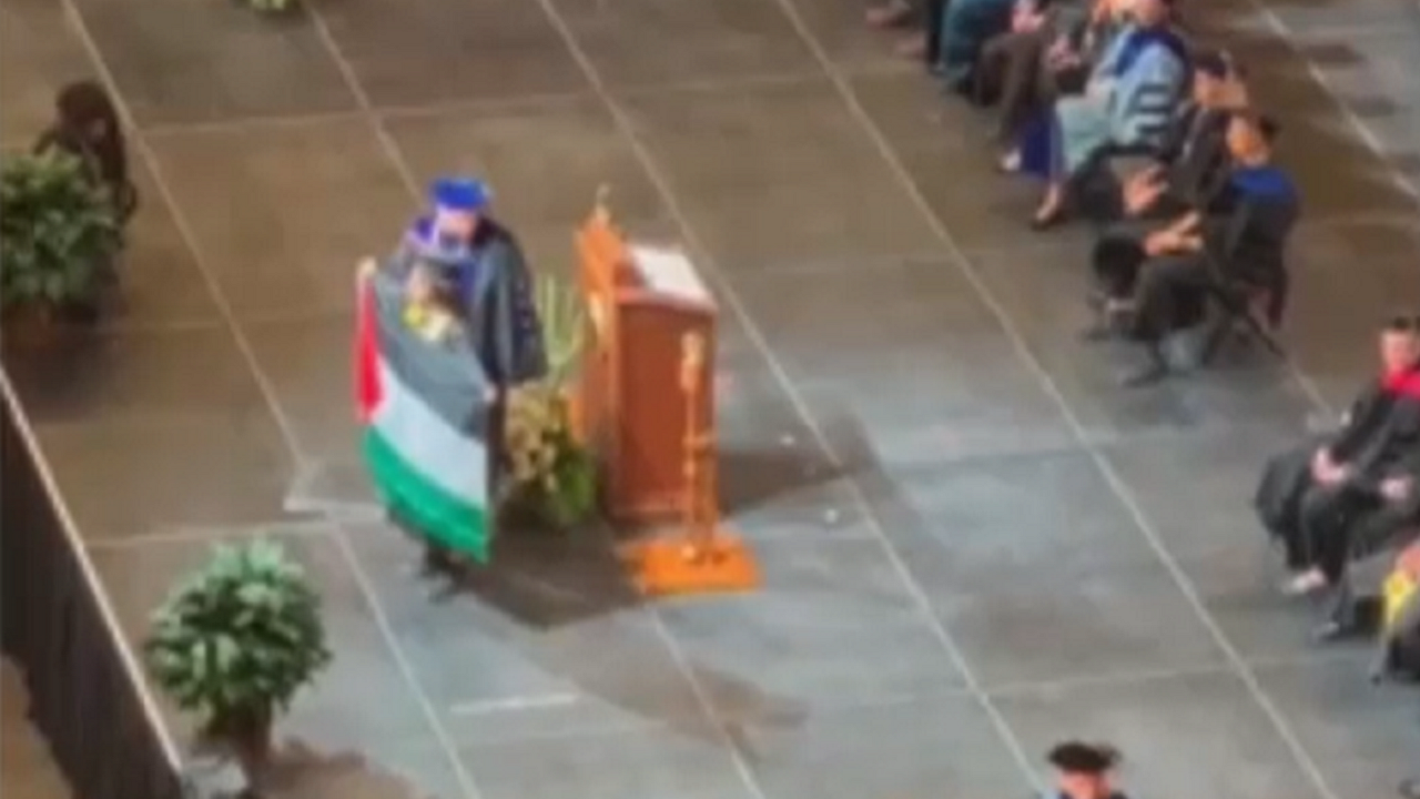 Anti-Israel protesters disrupt college graduations at Duke, UT Austin ...